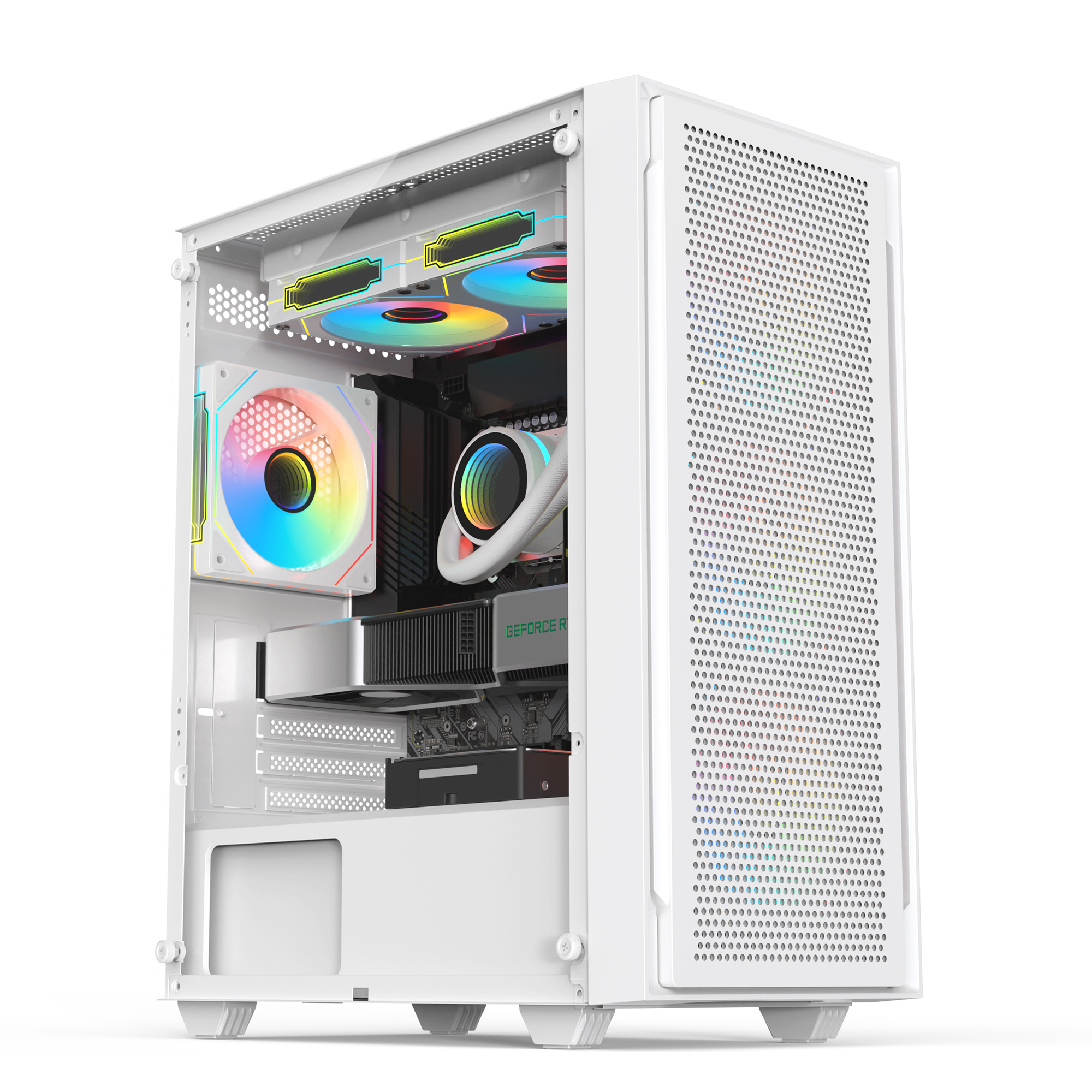 V06 Mesh Front Panel PC Case - IFORGAME - 为电竞而生-游戏悍将